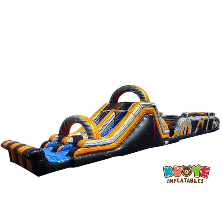 OB106 68ft Golden Obstacle Course - KUOYE Inflatables - Commercial ...