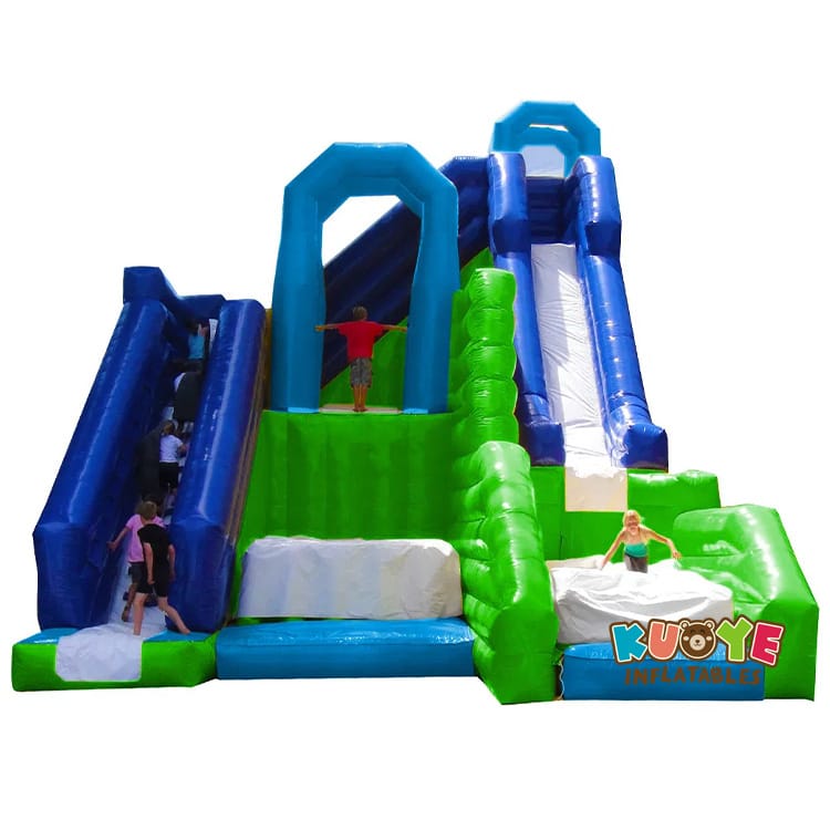 SP175 Inflatable Cliff Jump and Slide - KUOYE Inflatables - Commercial ...
