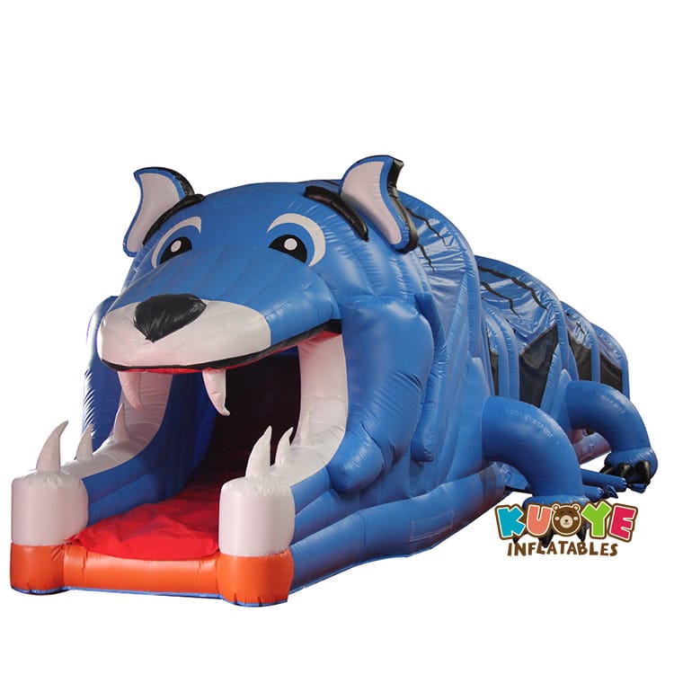 OB124 Inflatable Tiger Obstacle Course - KUOYE Inflatables - Commercial ...